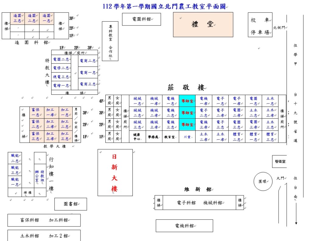 112學年度新生始業輔導新生須知 – 國立北門高級農工職業學校行政單位網站